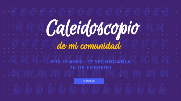 PRESENTACIÓN LETTERING | Genially