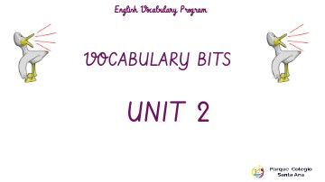 UNIT 2 - ENGLISH BITS