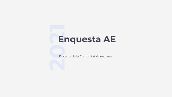 INFORME ENQUESTA AE