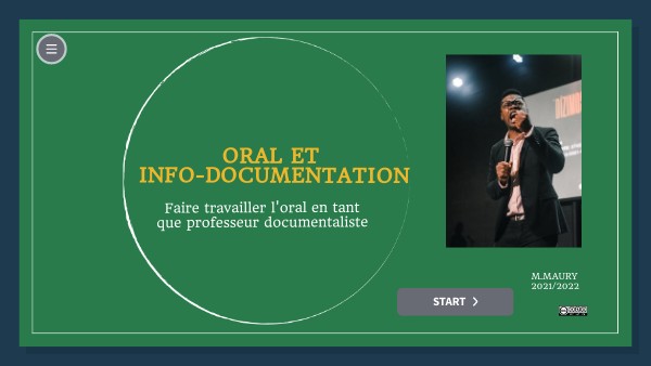 Documentation et oral | Genially