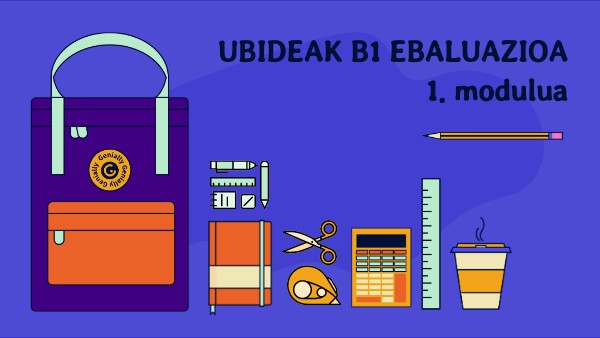 1. MODULUA | Genially