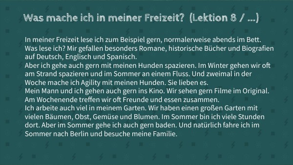 Freizeit | Genially
