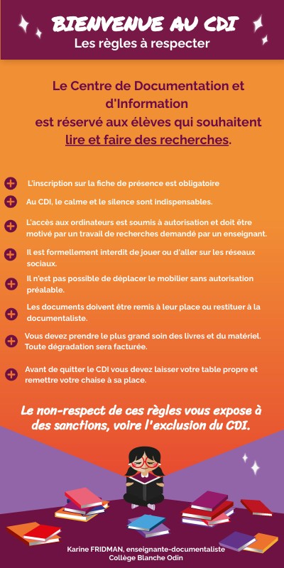 Règles CDI Blanche Odin | Genially