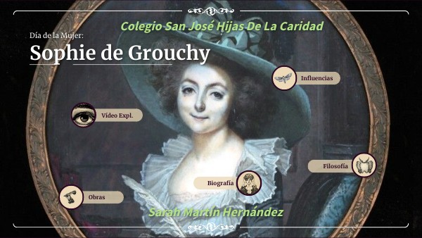 DÍA DE LA MUJER: Sophie de Grouchy