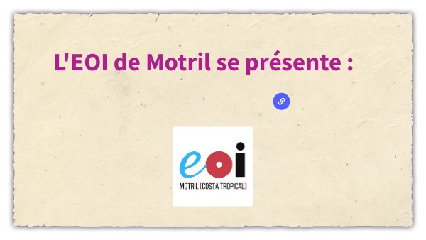 Présentation étudiants projet eTwinning | Genially