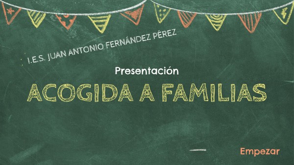 PRESENTACIÓN. REUNIÓN DE PADRES | Genially