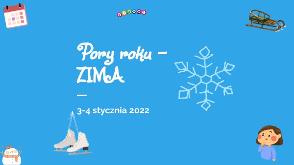 Pory roku - zima