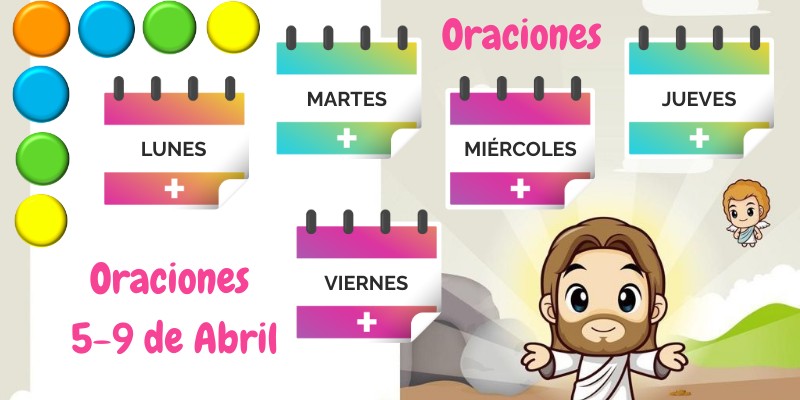 Oraciones semana 5- 9 de abril | Genially