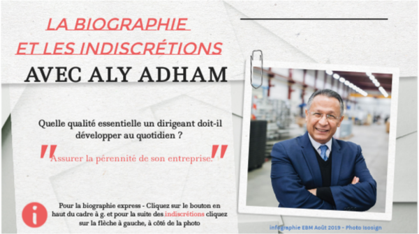 LES INDISCRETIONS AVEC ALY ADHAM
