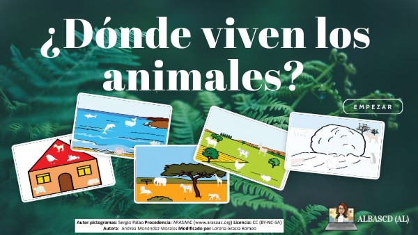 ¿Dónde viven los animales?