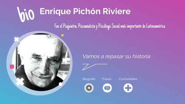 Biografía de Pichón Riviere
