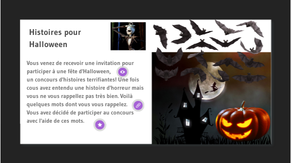 Histoires pour Halloween 2 | Genially