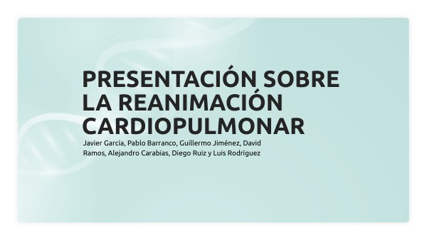 Infografía rcp | Genially