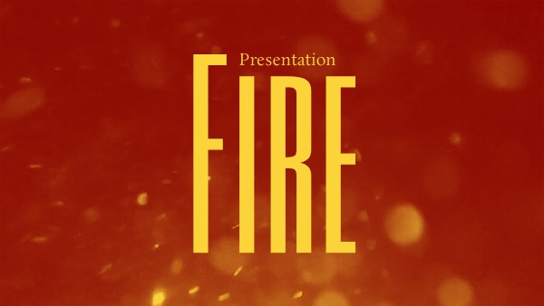 FIRE PRESENTATION | Genially