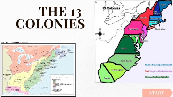 The 13 colonies | Genially