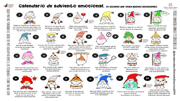 CALENDARIO DE ADVIENTO EMOCIONAL