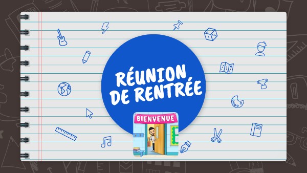 Réunion de rentrée - M. Kevin | Genially