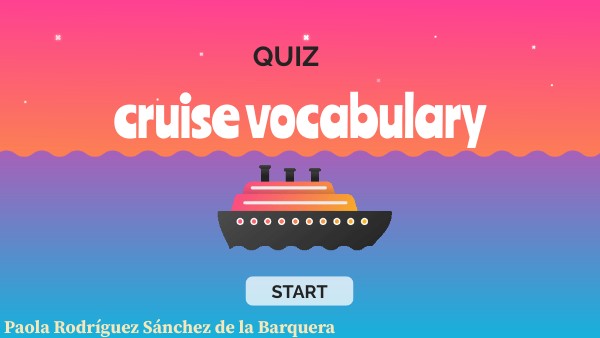 Vocabulary play | Genially