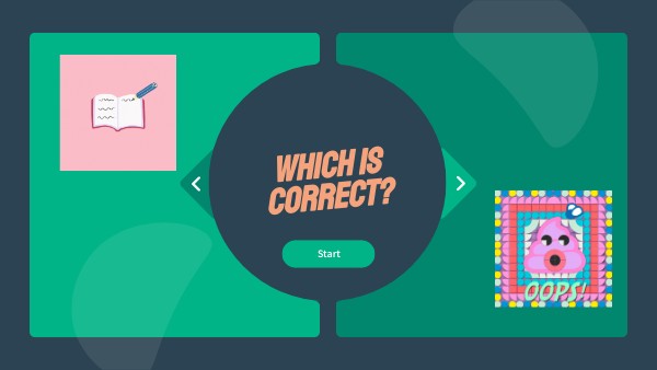 COMMON WRITING MISTAKES GAME | Genially