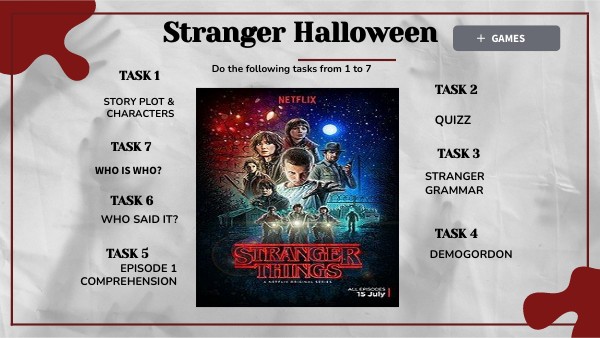 STRANGER THINGS 2ESO | Genially
