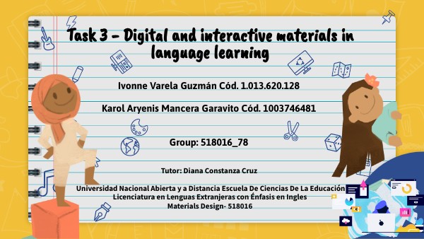 Digital and interactive materials in language learning | Genially