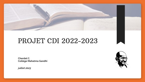 Projet documentaire 2022-2023