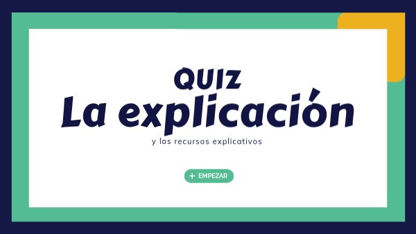 Recursos explicativos- Quiz | Genially