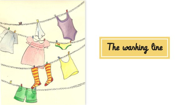 The washing line | Genially
