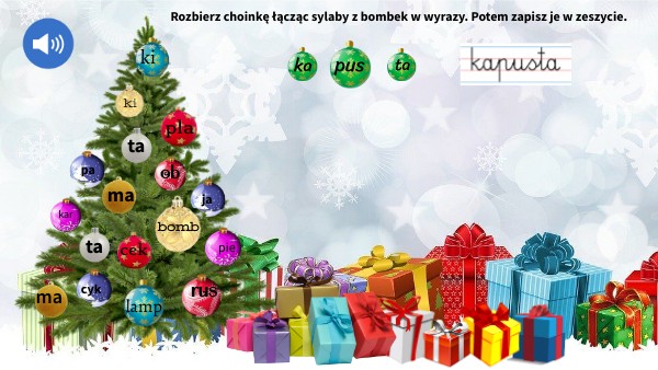 Sylabowa choinka | Genially