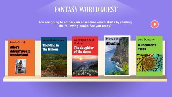 Fantasy world quest