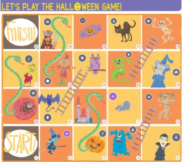 HALLOWEEN BOARD GAME | Genially