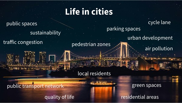 Life in cities | Genially