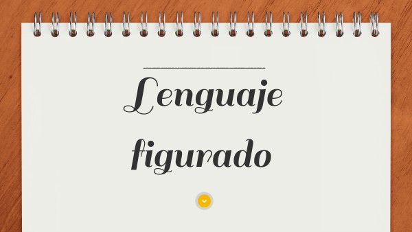 lenguaje figurado