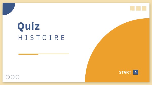 Quiz Histoire | Genially