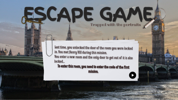 Trapped with the portrait - Mission 2 | Genially