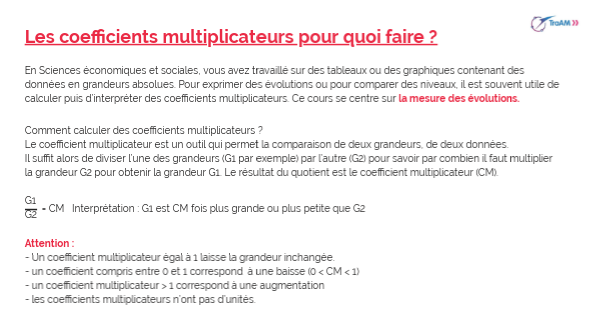 Coef-multi_cours-evolution | Genially