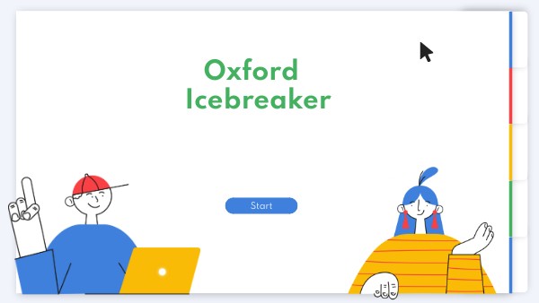 Oxford First day Icebreaker | Genially