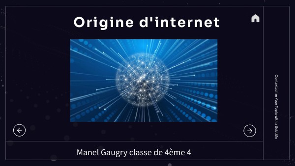 origine d'internet | Genially