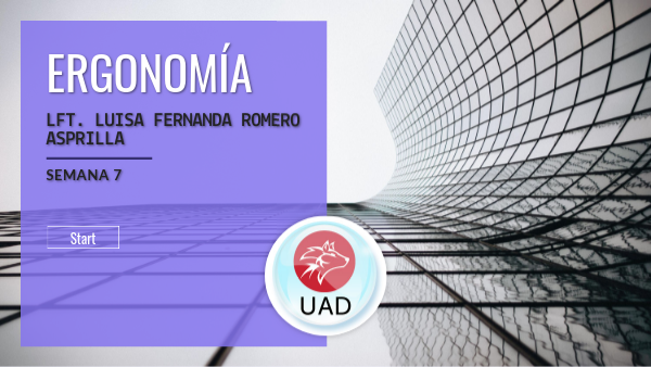 SEMANA 8/ERGONOMÍA DURANGO | Genially