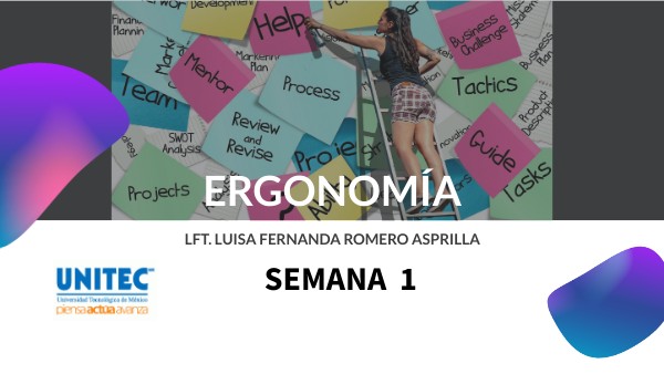 UNITEC ERGONOMÍA | Genially