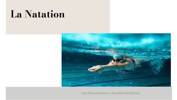 La natation