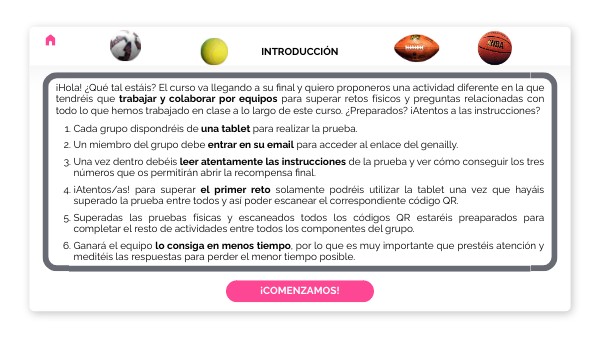 ¿Quién es el impostor? Educación Física | Genially