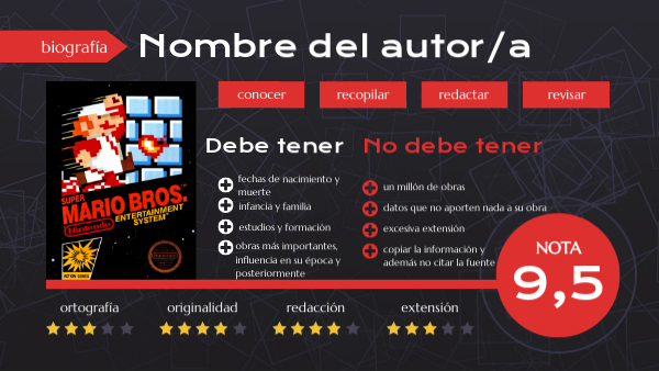 Como hacer una biografía | Genially