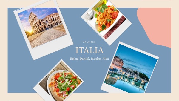 PRESENTACION VALORES ITALIA | Genially