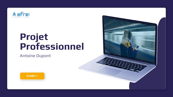 Projet Professionnel | Genially