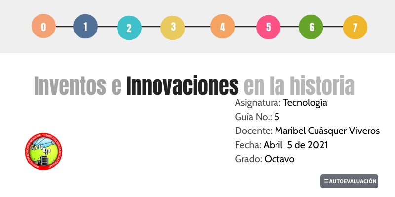 G8/5 Inventos e innovaciones