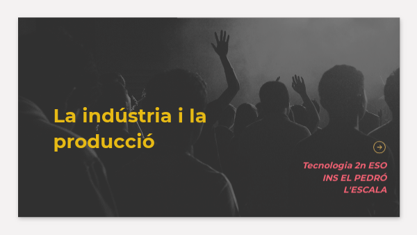 La indústria i la producció