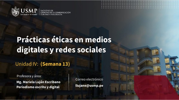 CLASE SEMANA 14 | Genially