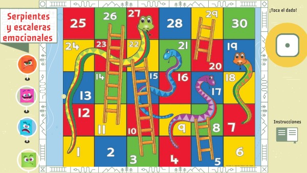 SERPIENTES Y ESCALERAS EMOCIONES