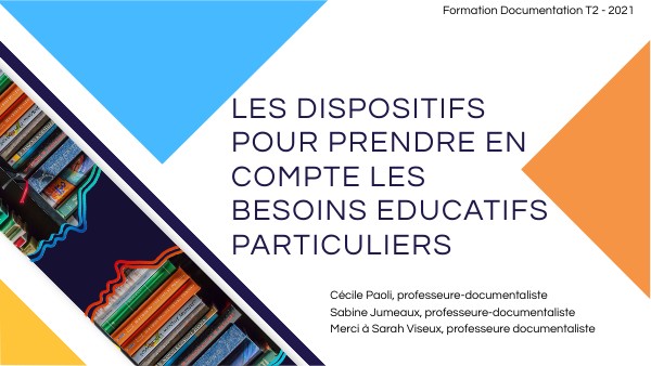 2021 T2 BEP dispositifs, troubles, besoins | Genially